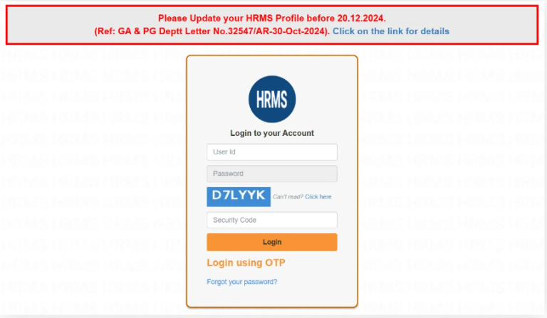 Hrms odisha: Login, Leave Application Apply, Salary Slip,Property ...